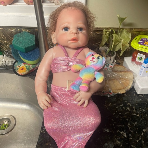 Toys | Reborn Doll With Mermaid Outfit | Poshmark